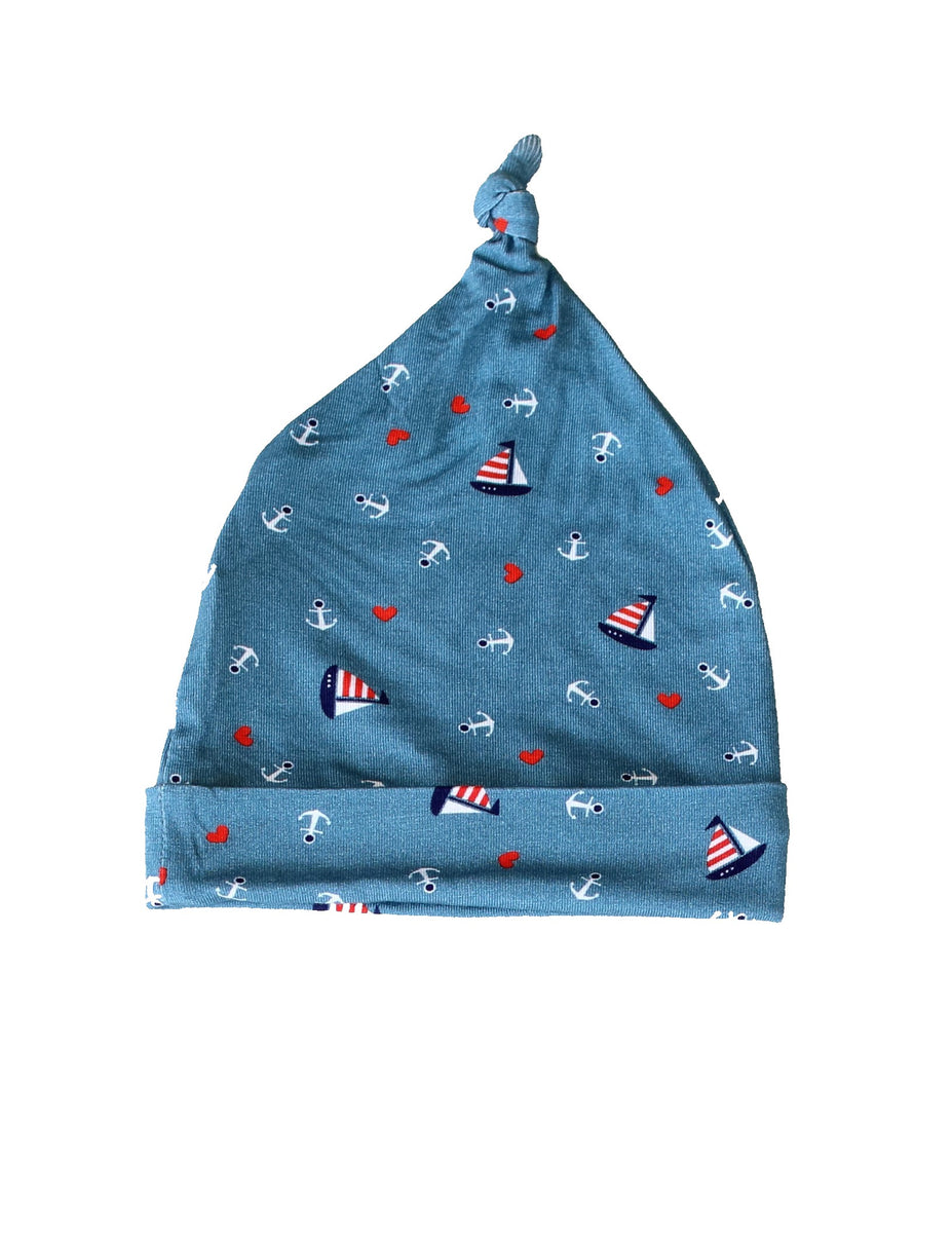 Baby Knotted Gown + Hat in Luxurious Bamboo Fabric : Keep Me Cosy ...